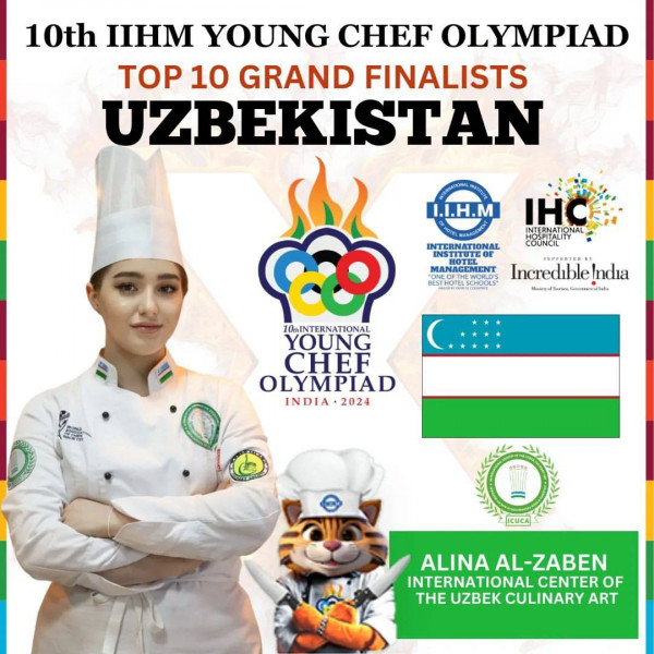 Xalqaro yosh oshpazlar olimpiadasida O‘zbekiston terma jamoasi yarim ...