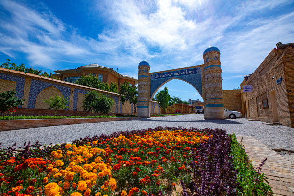 Tourist street of Gulbozor mahalla | Uzbekistan Travel