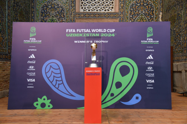 A large-scale trophy tour of the Futsal World Cup will take place ...